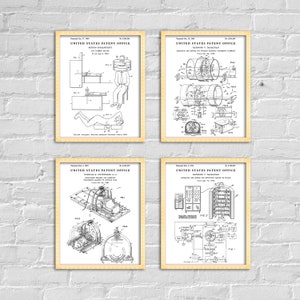 MRI Machine Patent Wall Art: Medical Research Inventions, Magnetic ...