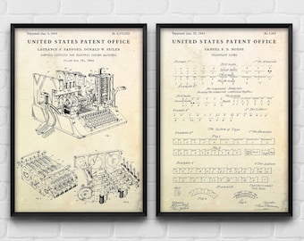 Scales of Justice Patent Print. Vintage Office Decor. - Etsy