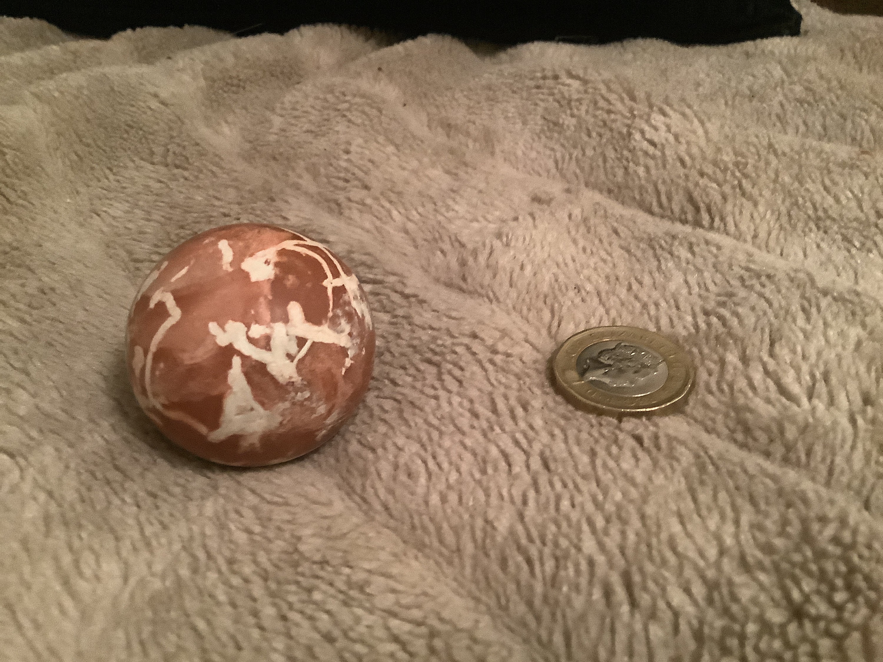 Small Dorodango Hand Crafted Clay Balls Using Air Dried Clay in Two ...