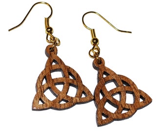 Trinity Knot Earring - Etsy