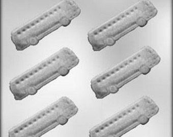 School Bus Lollipop Chocolate Candy Mold 3314 - Etsy