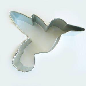 3 Hummingbird Cookie Cutter Tin Plated Fondant Garden - Etsy