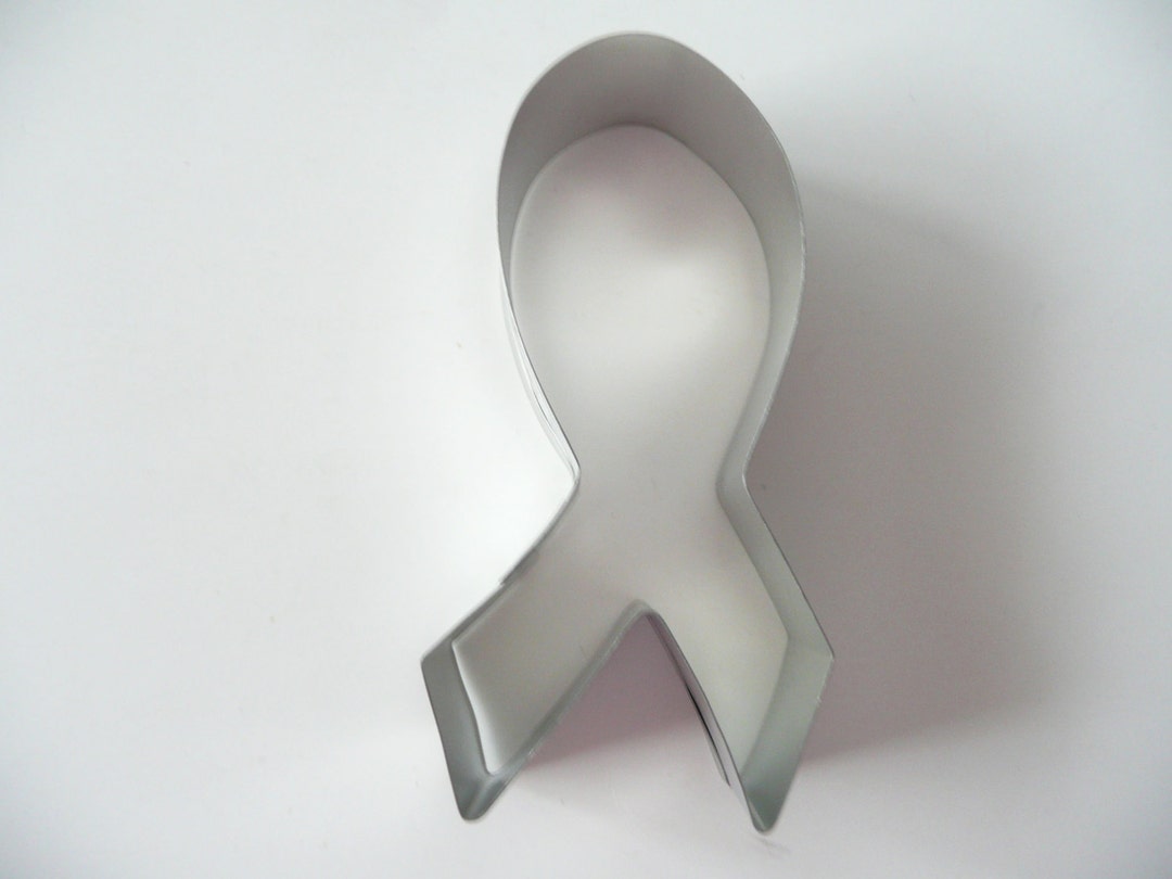 3.75 Awareness Ribbon Cookie Cutter Military Pink Ribbon Metal Steel - Etsy