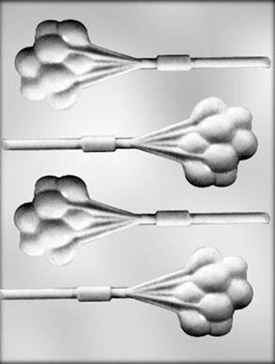 Balloon Cluster 2 Chocolate Mold Circus Clown Bouquet Soap Crafts - Etsy