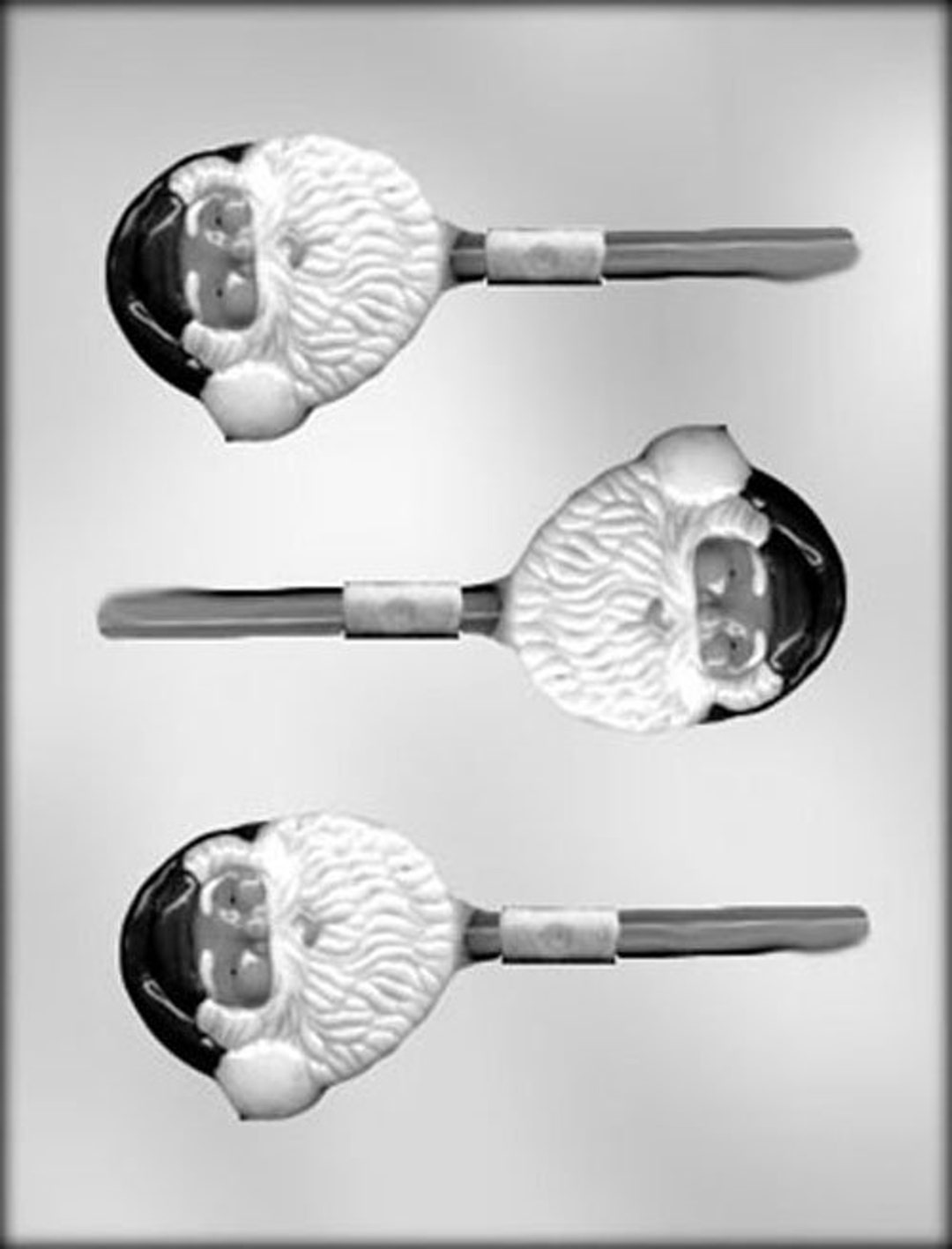 Santa Face Sucker Chocolate Candy Mold Christmas Soap Plaster - Etsy