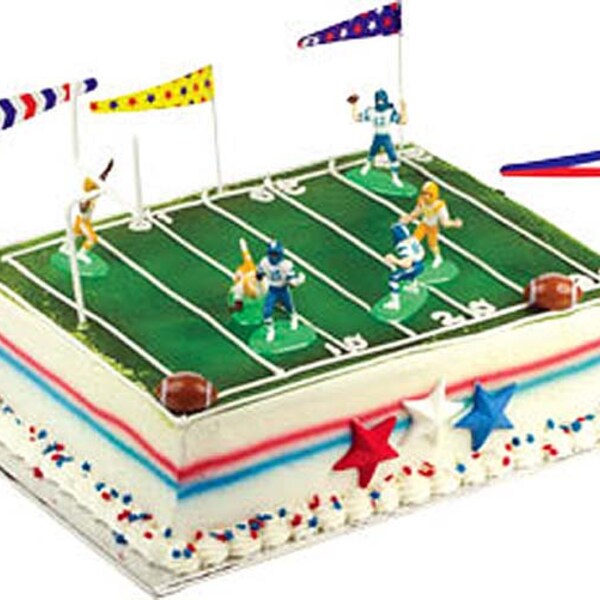 Football Players Cake Decorations - Etsy