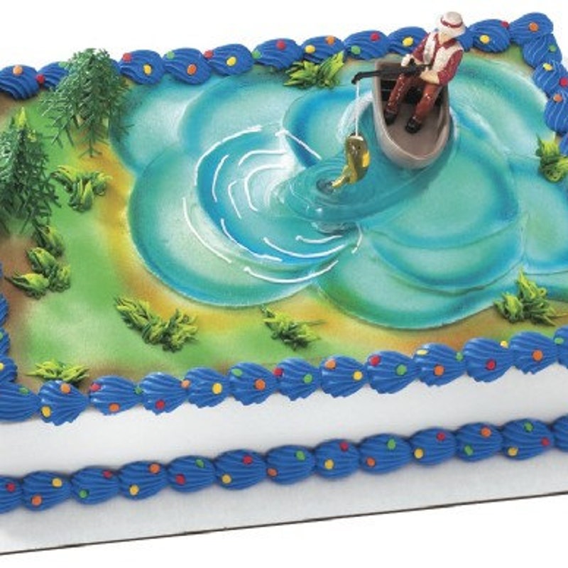 Fish Cake Topper - Etsy