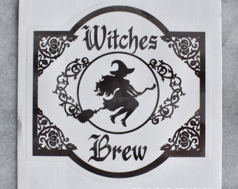 Witches Brew Decal - Etsy