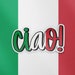 Ciao Sticker, 3.25 X 1.8 In, the Hill Sticker Custom Hand Drawn Sticker ...