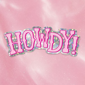 Disco Cowgirl STICKER BUNDLE; Cowgirl Boots; Pink Cowgirl Western ...