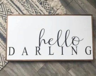 Hello Darling - Etsy