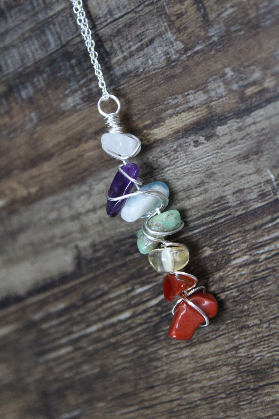 7 Core Chakra-ark to Divine-rainbow-spiritual Balance-protection-wire ...