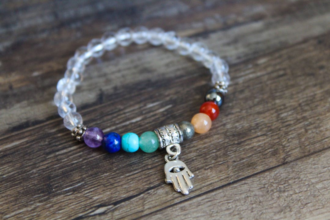 7 Core Chakra-rainbow-yoga-spiritual Balance-protection-red Agate ...