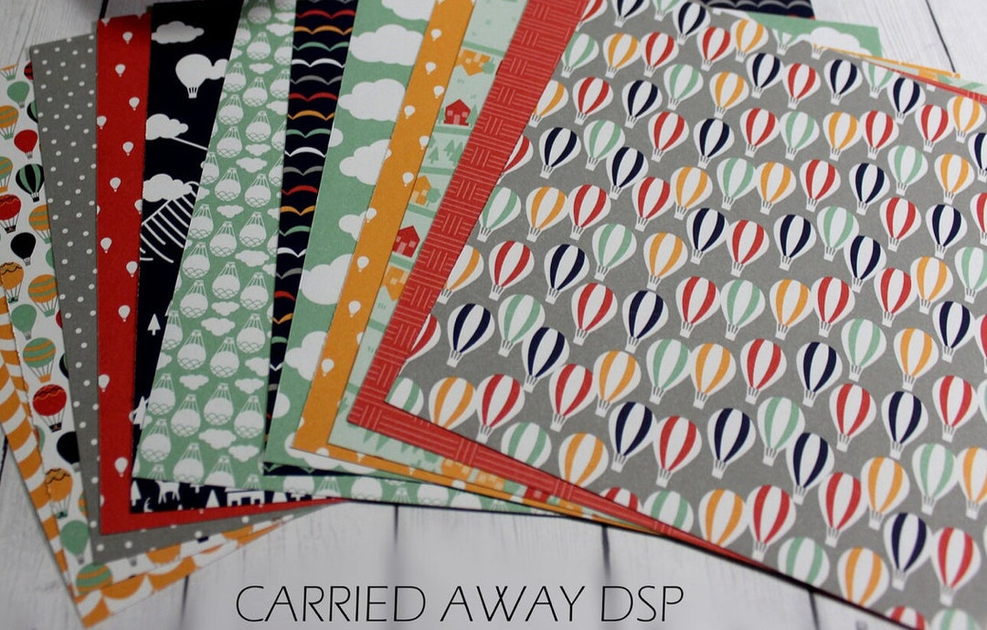 Stampin' up DSP, Birthday Bash, Carried Away, Into the Woods, Part ...