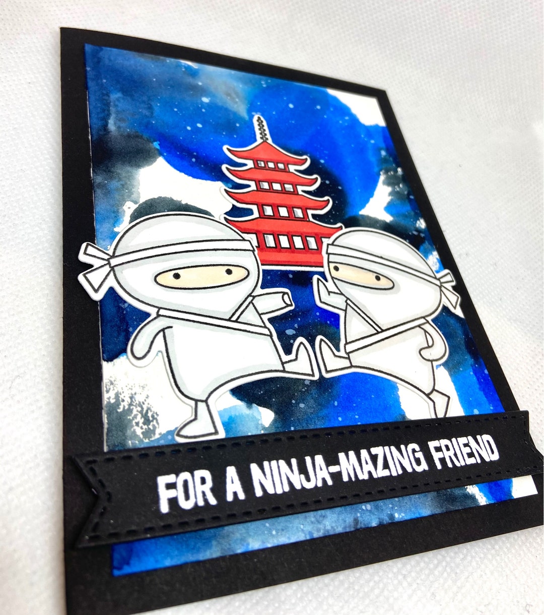 Ninja Themed Card, Card for Friend, Ninja Cards, Karate, for a Ninja ...