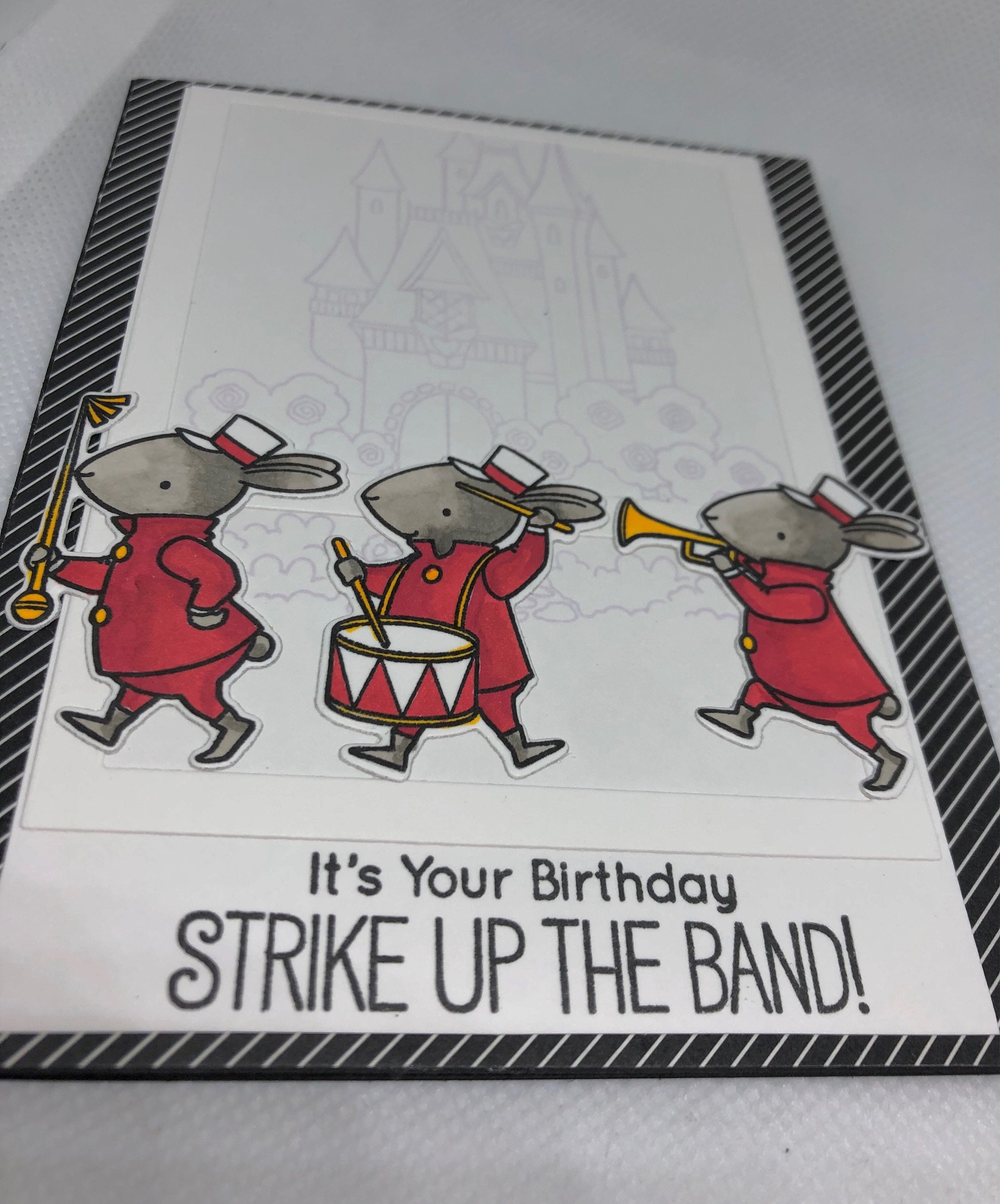 MARCHING Band birthday card Strike up the band Cute birthday - Etsy.de