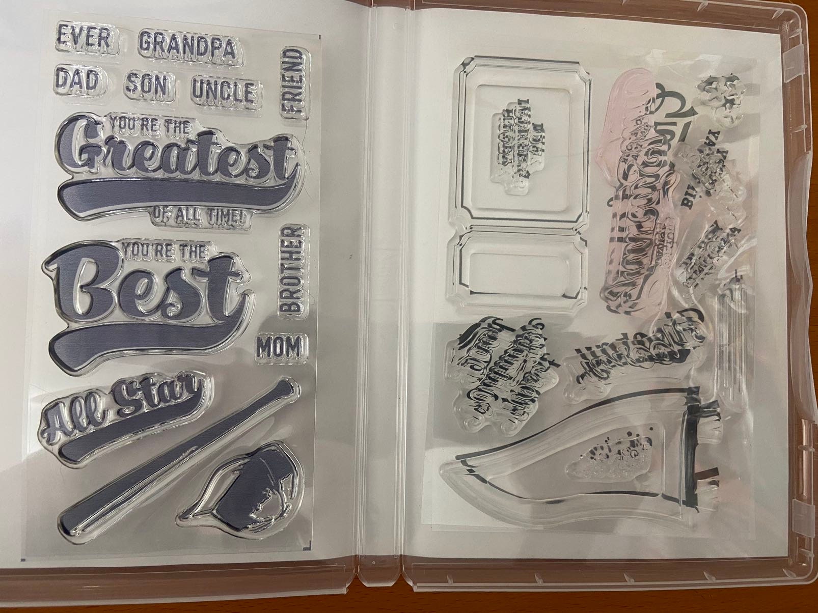 Your Biggest Fan Stampin Up, Retired Stamps and Dies, Photopolymer ...