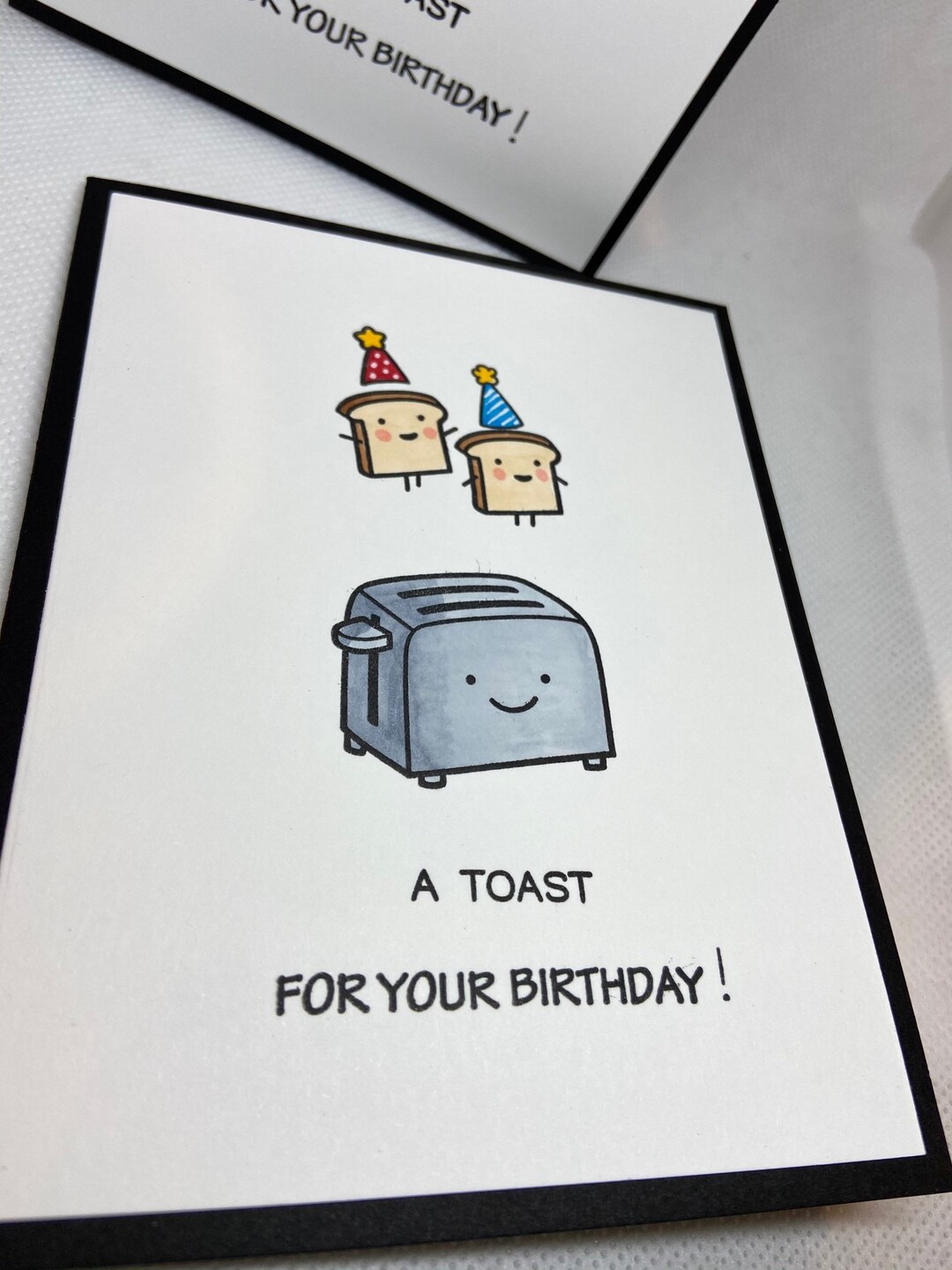 Funny Birthday Card, A Toast for Your Birthday, Birthday Card, Toast ...