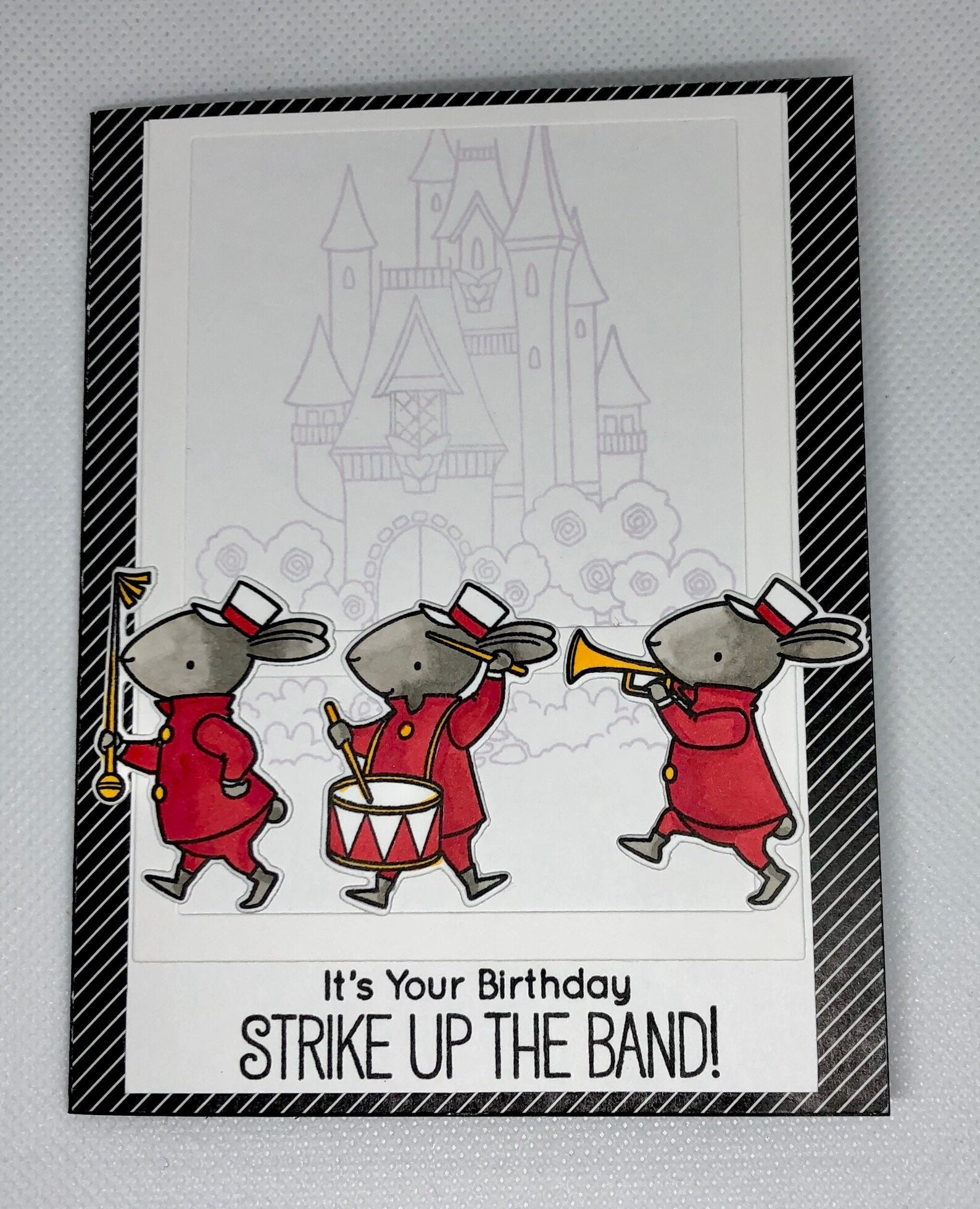 MARCHING Band Birthday Card Strike up the Band Cute Birthday - Etsy