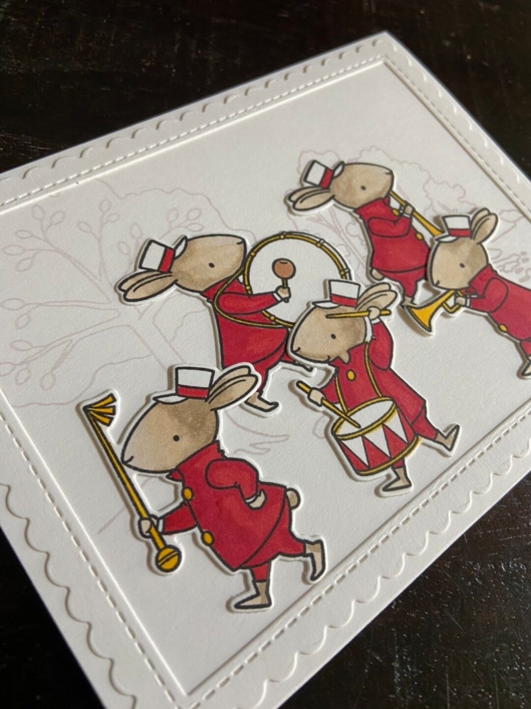 MARCHING Band Birthday Card, Strike up the Band, Cute Birthday Card ...