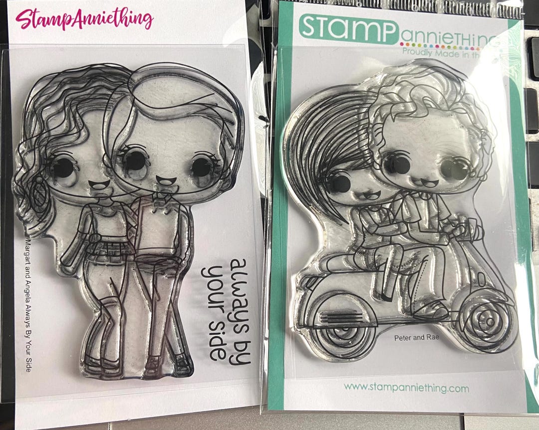 Stamp Annie Thing Clear Stamps Retired, Hard to Find, Destash - Etsy