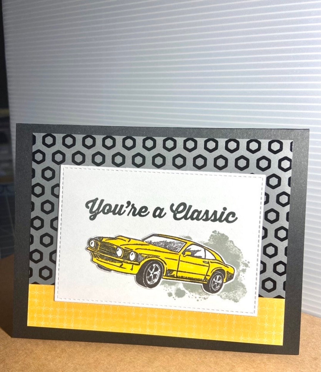 Classic Muscle Car, Youre a Classic, Collector Car Lover, Card for Car ...