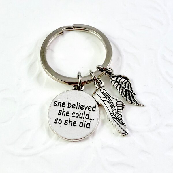 Running Keychain - Etsy