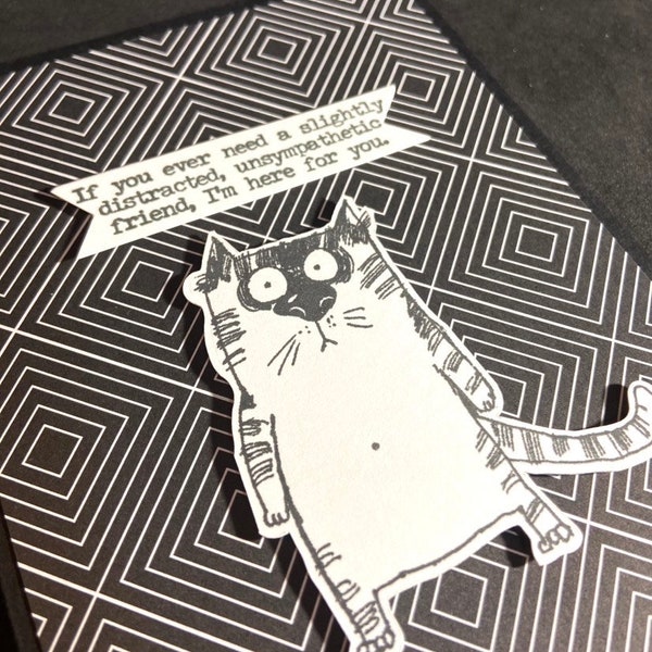 Tim Holtz Snarky Cats Cards - Etsy