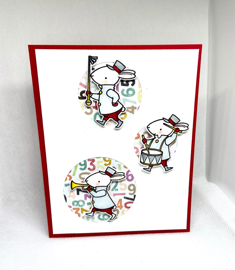 Happy Birthday Card, MARCHING BAND Birthday Card, Give a Handmade Card ...