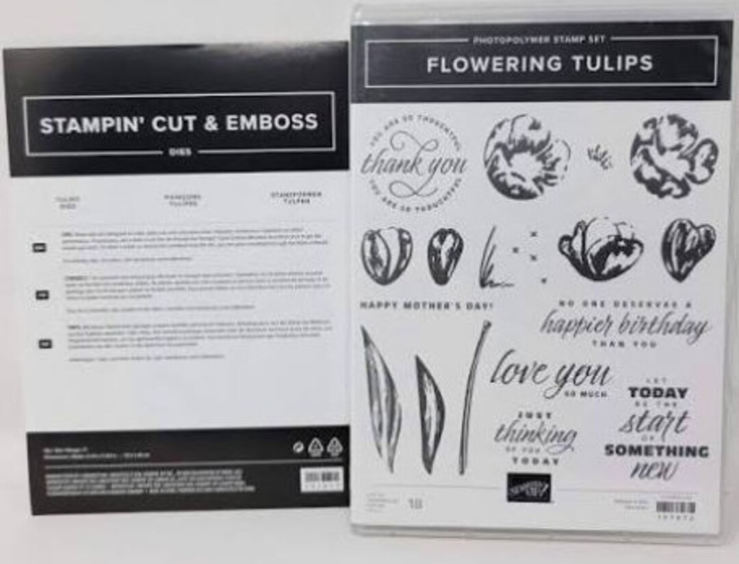 Flowering Tulips Stampin up Stamp Set Photopolymer Stamp Set All ...