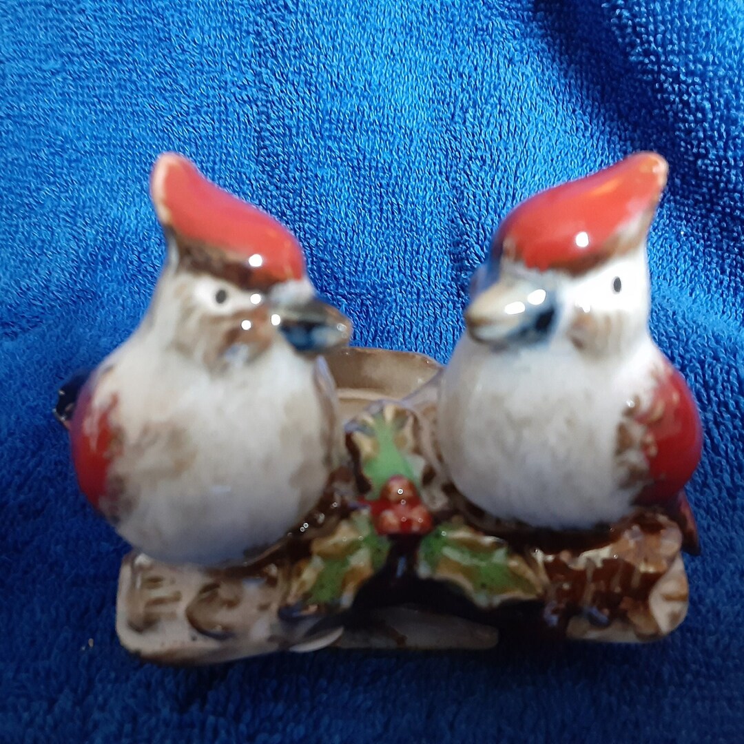 Cardinal Tea Light Ceramic - Etsy