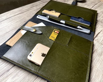 Surface Pro 7 Case, Personalized Leather Surface Laptop Cover 13.5 / 15 ...