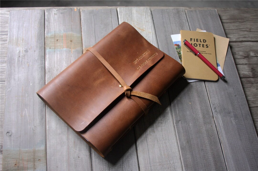 Personalized Leather Journal Large Vintage Leather Bound Notebook Lined ...