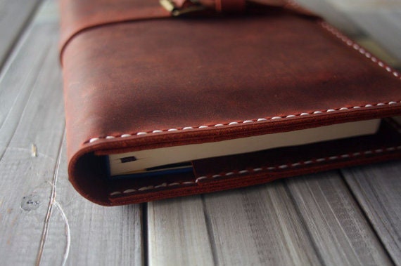 Personalized Leather Folder Mens Leather Portfolio Leather | Etsy