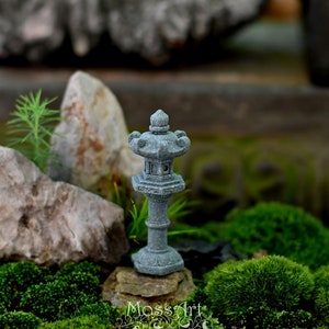 Stone Lanterns: Zen Ornaments for Fairy Garden, Miniature, Micro ...
