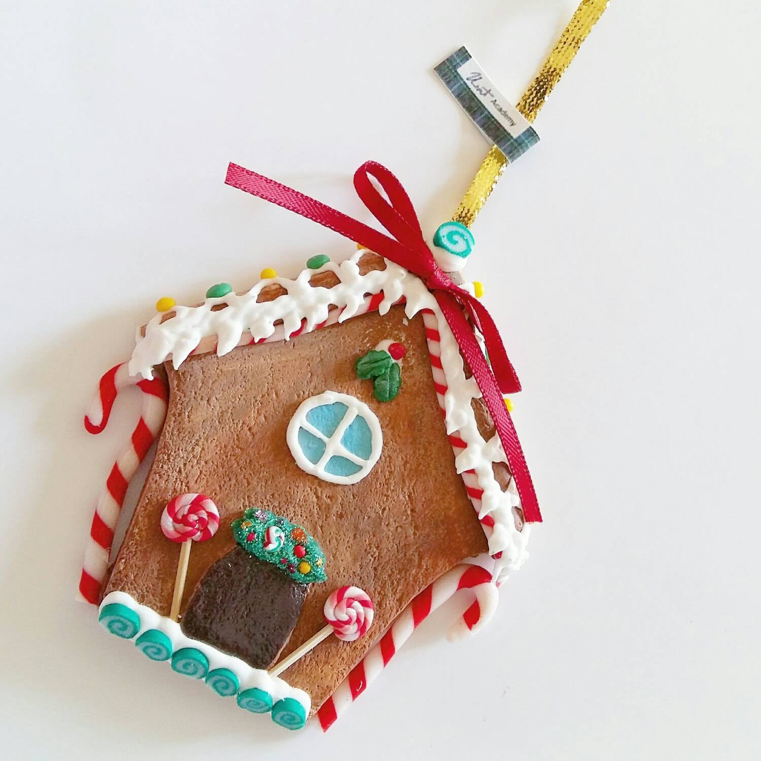 Miniature Gingerbread House Christmas Ornament / Christmas - Etsy