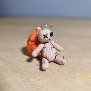 Dollhouse Miniature Voodoo Dool / Miniature Voodoo Puppet / Halloween ...