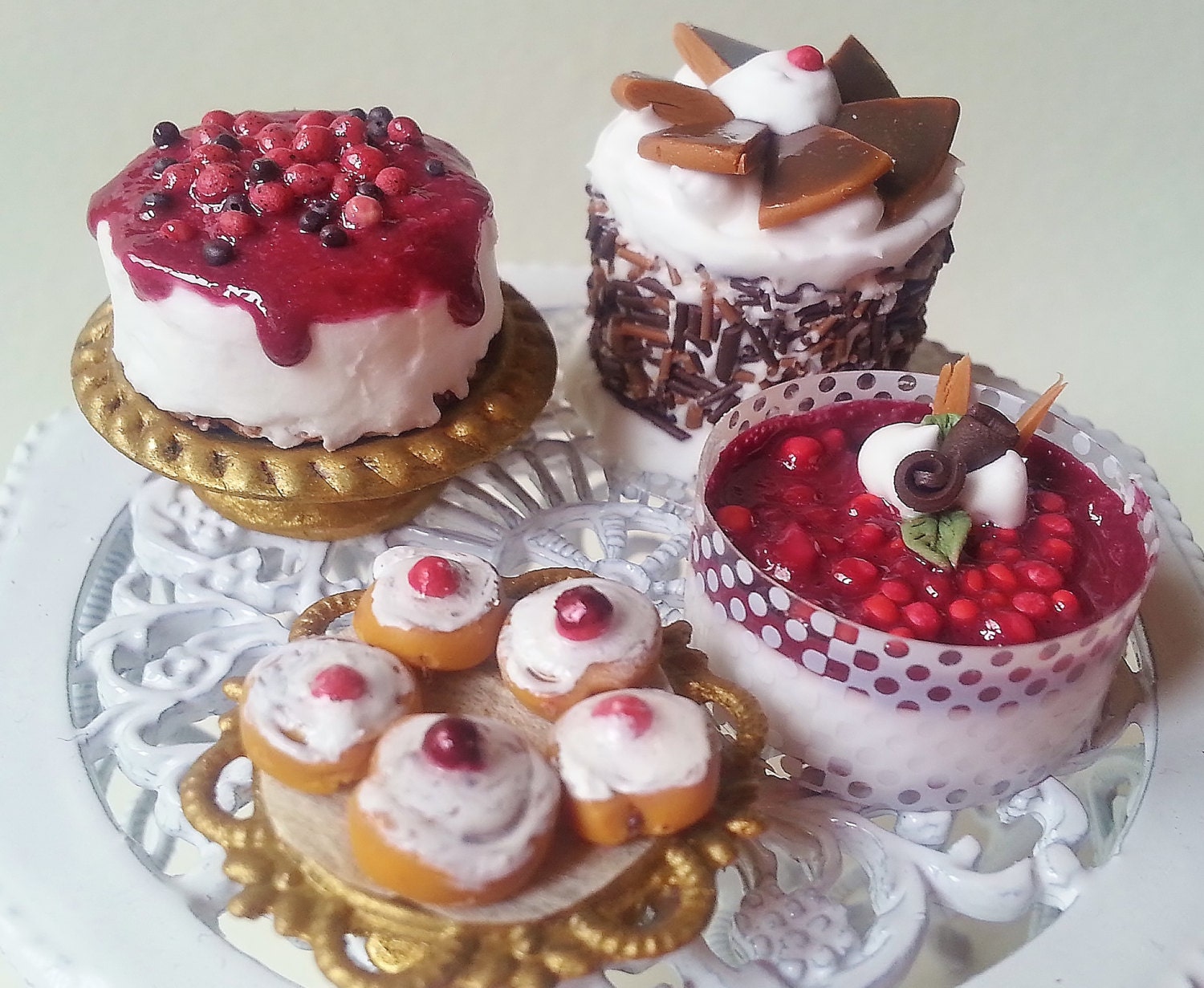 Miniature Food Cheesecake Scale 1:12 / Miniature Cake Scale - Etsy