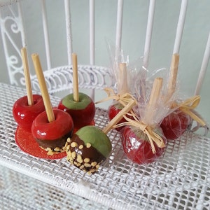 Halloween Miniature Caramelized Apples / Halloween Miniature Treat ...