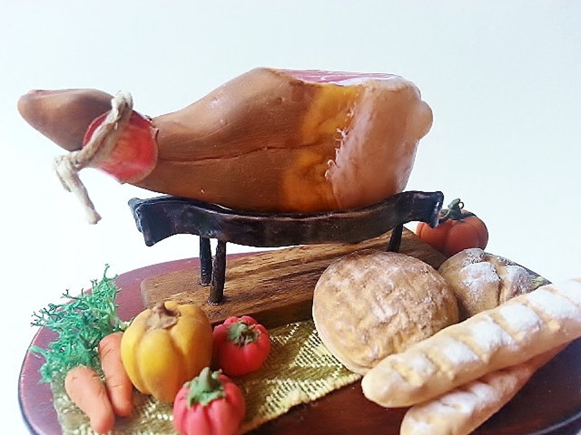 Miniature Food Scale 1/12 Ham / Scale One Inch Miniature - Etsy