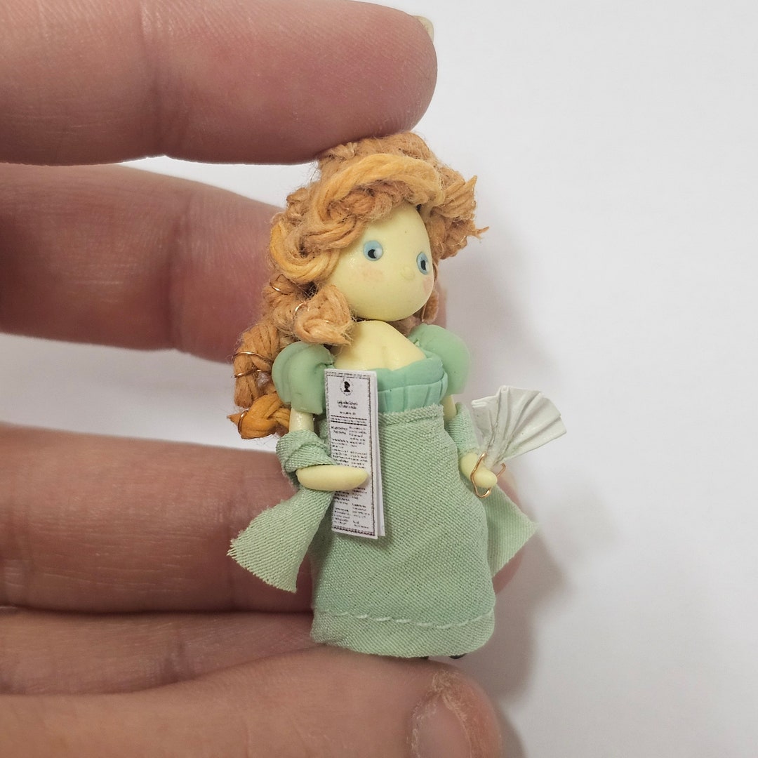 Penelope Featherington Bridgerton Dollhouse Miniature Figurine Toy ...