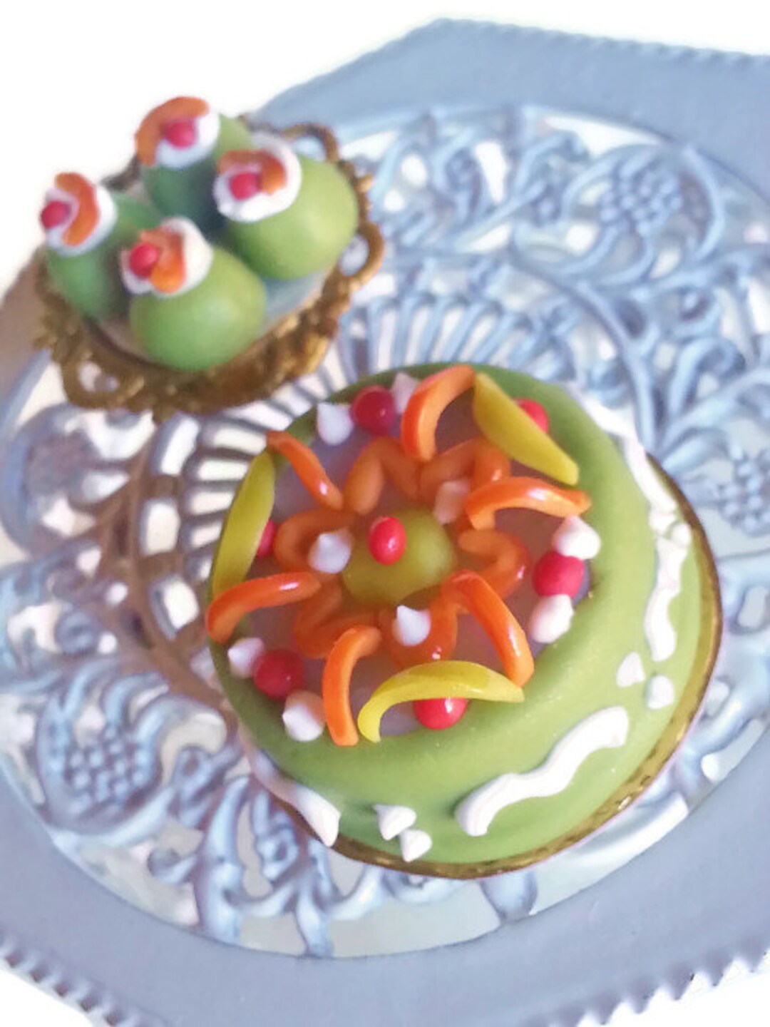 Miniature Italian Food Cassata Siciliana Scale 1:12 / Cake Scale One ...