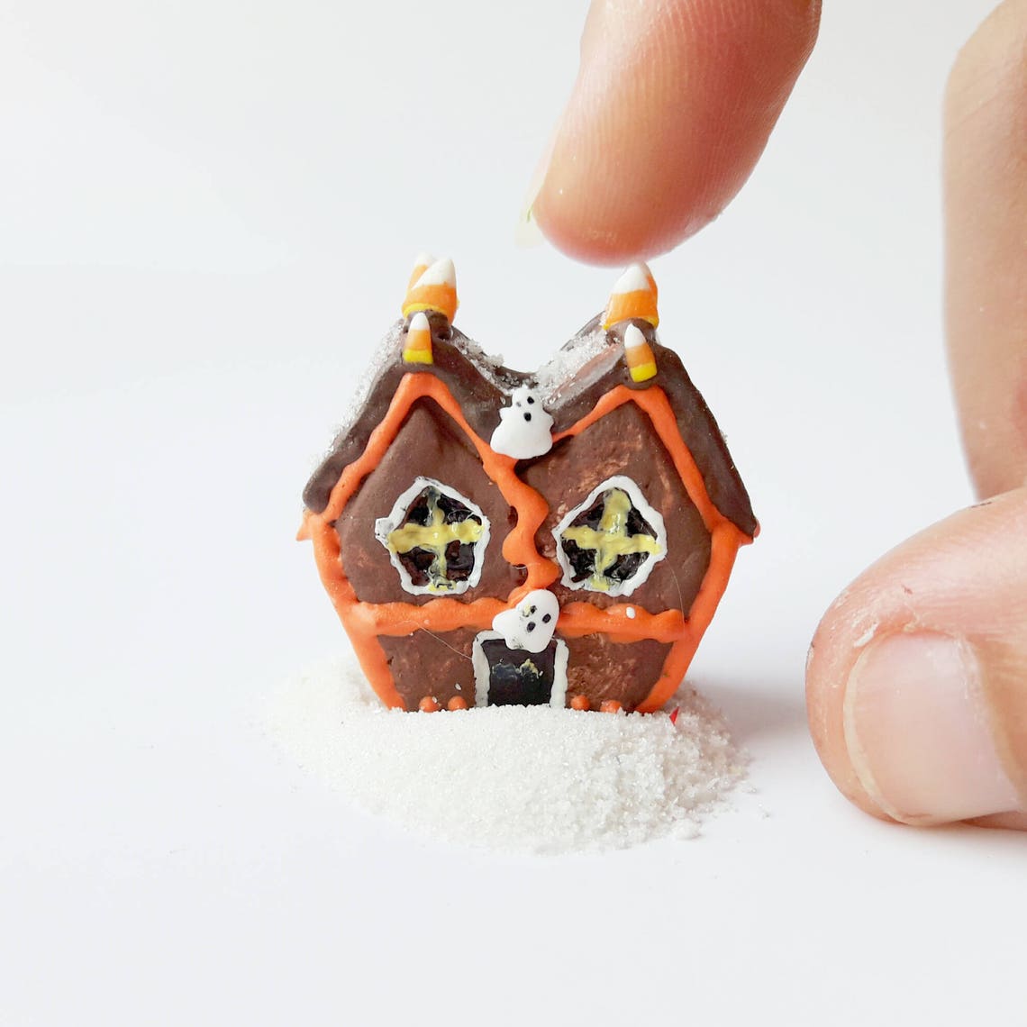 1:2 Halloween Miniature Gingerbread House / Dollhouse | Etsy