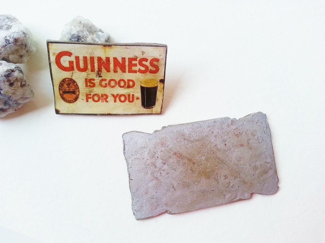 Miniature Advertisement Plaque / Vintage Advert Sign Scale One - Etsy