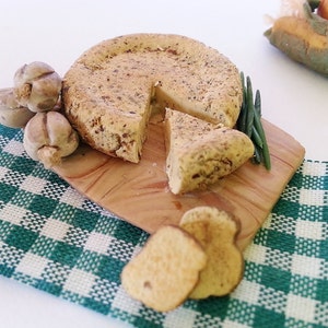 1:12 Dollhouse Miniature Cheese Platter / Miniature Cheese Scale 1/12 ...