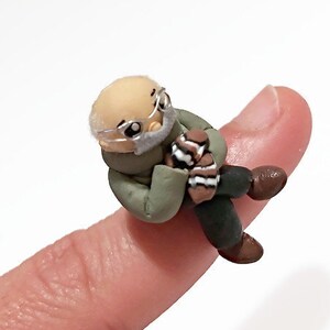 Senator Bernie Sanders Meme Miniature Dollhouse Scale 1:12 / Dollhouse ...