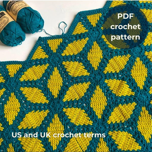 Geometric Crochet - Etsy