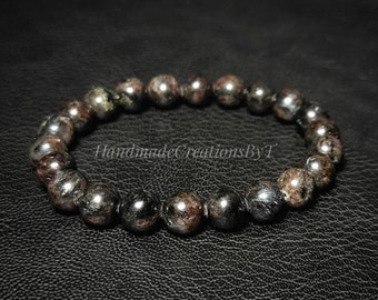 Astrophyllite Bracelet - Etsy