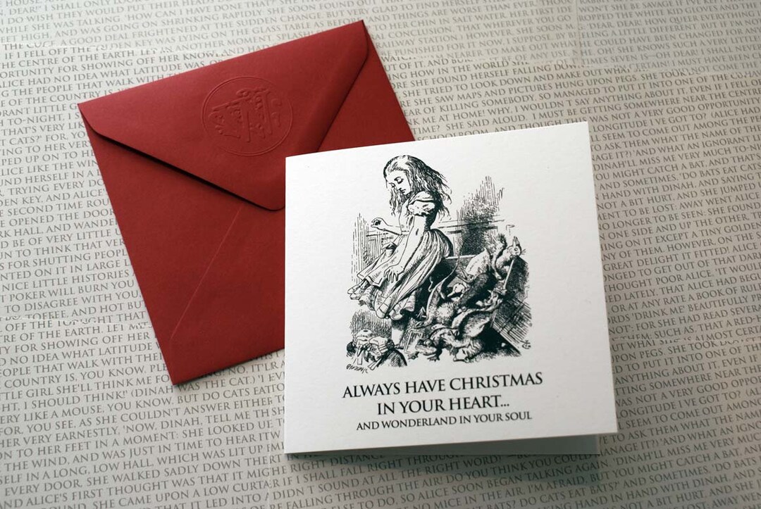 Alice in Wonderland - Always Have Christmas in Your Heart Greetings ...
