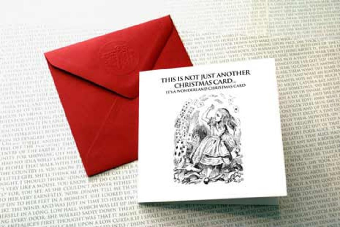 Alice in Wonderland - This is Not Just Another Christmas Card ...